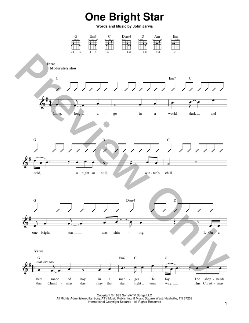 One Bright Star | J.W. Pepper