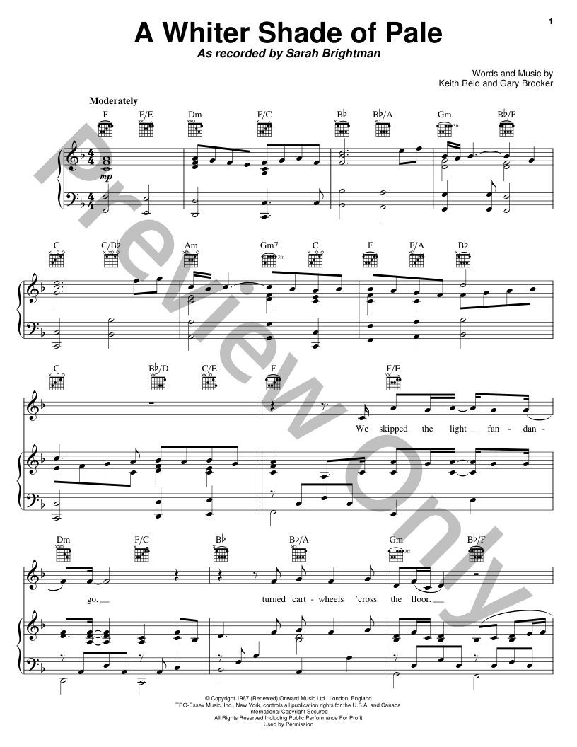 A Whiter Shade of Pale | J.W. Pepper