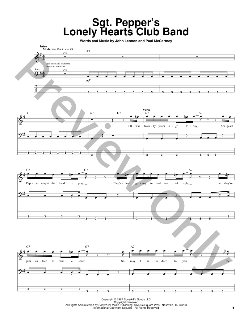 Sgt. pepper's Lonely Hearts Club Band | J.W. Pepper