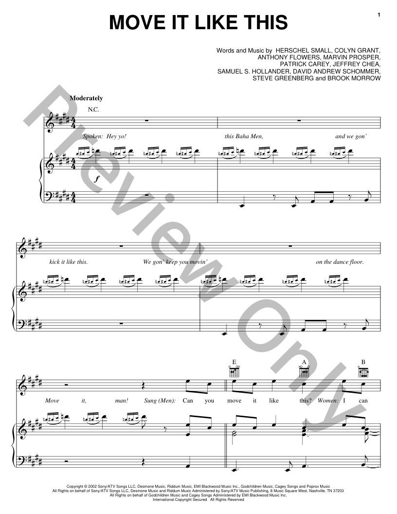 Move It Like This | J.W. Pepper