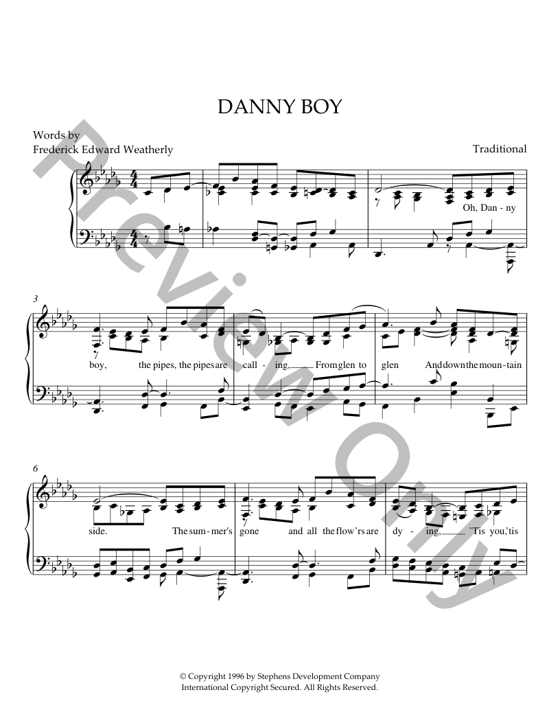 Danny Boy | J.W. Pepper
