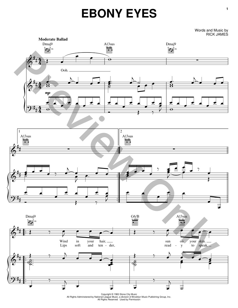 Ebony Eyes | J.W. Pepper