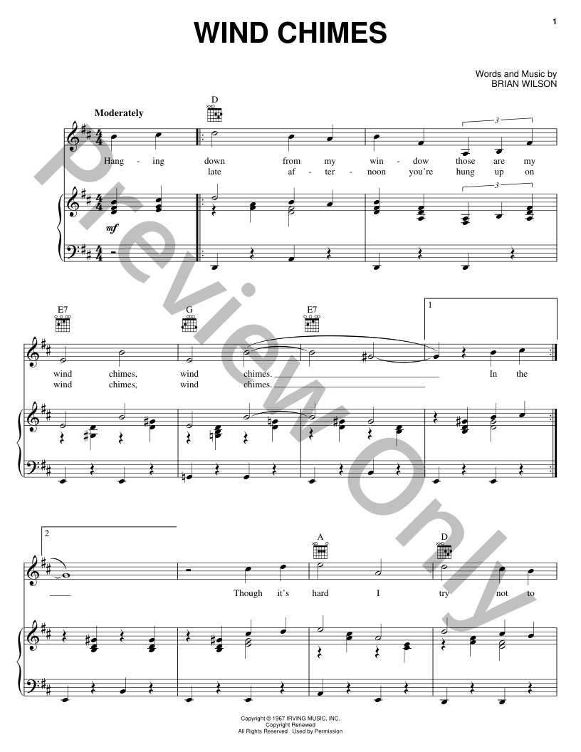 Wind Chimes | J.W. Pepper