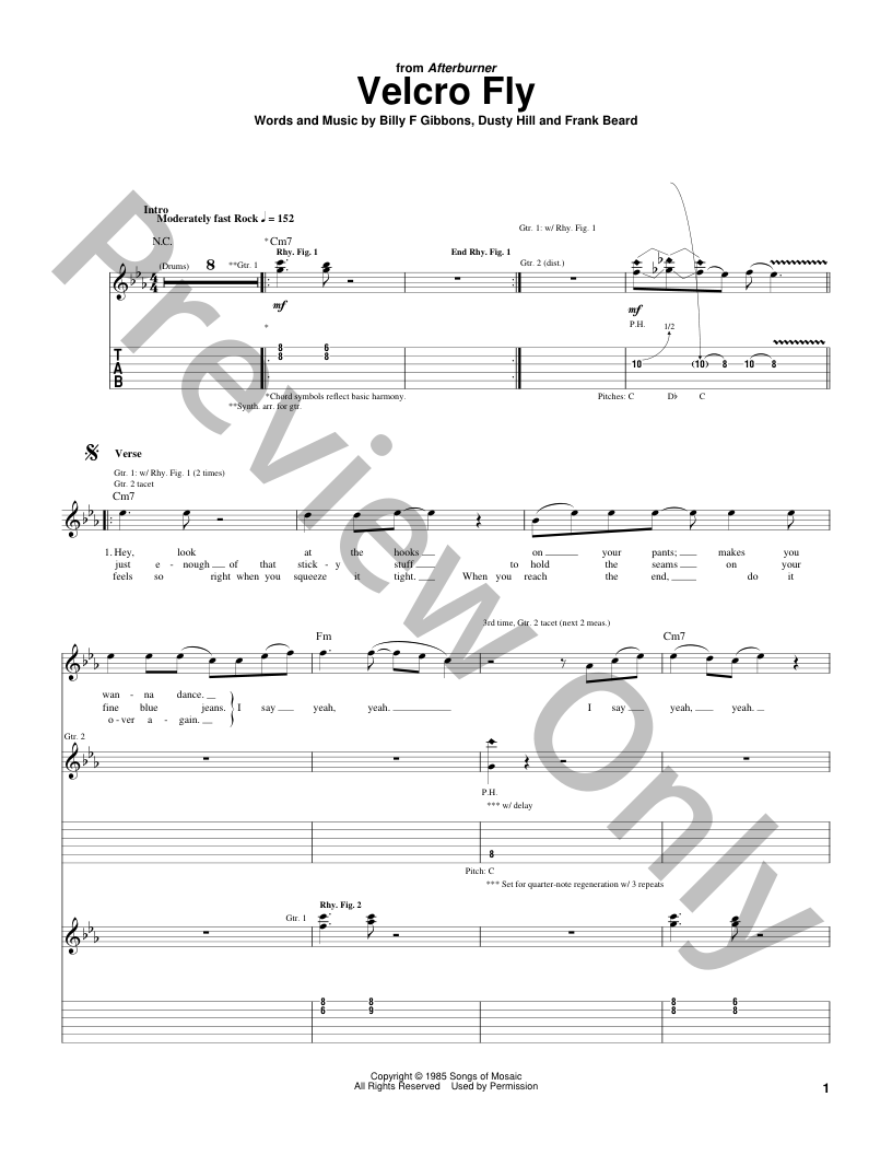 Velcro Fly | J.W. Pepper