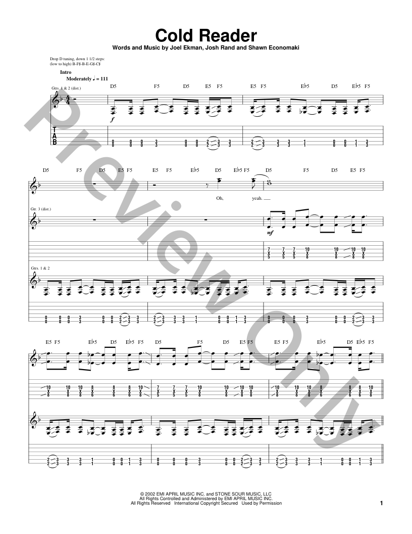 Cold Reader | J.W. Pepper