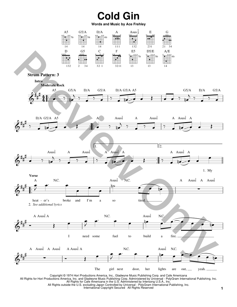 Cold Gin | J.W. Pepper