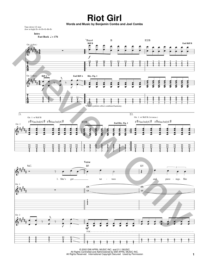 Riot Girl | J.W. Pepper