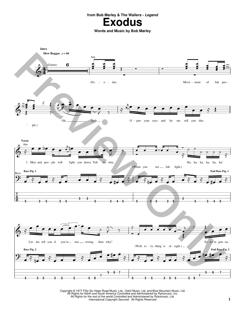 Exodus | J.W. Pepper