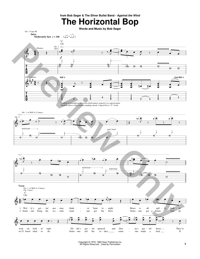 The Horizontal Bop | J.W. Pepper