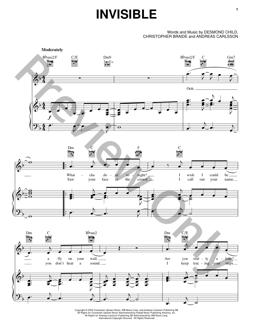 Invisible | J.W. Pepper