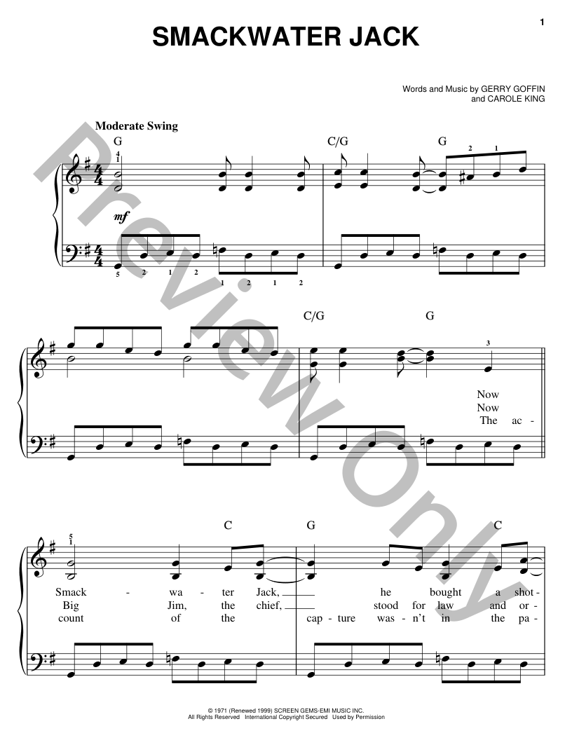 Smackwater Jack | J.W. Pepper