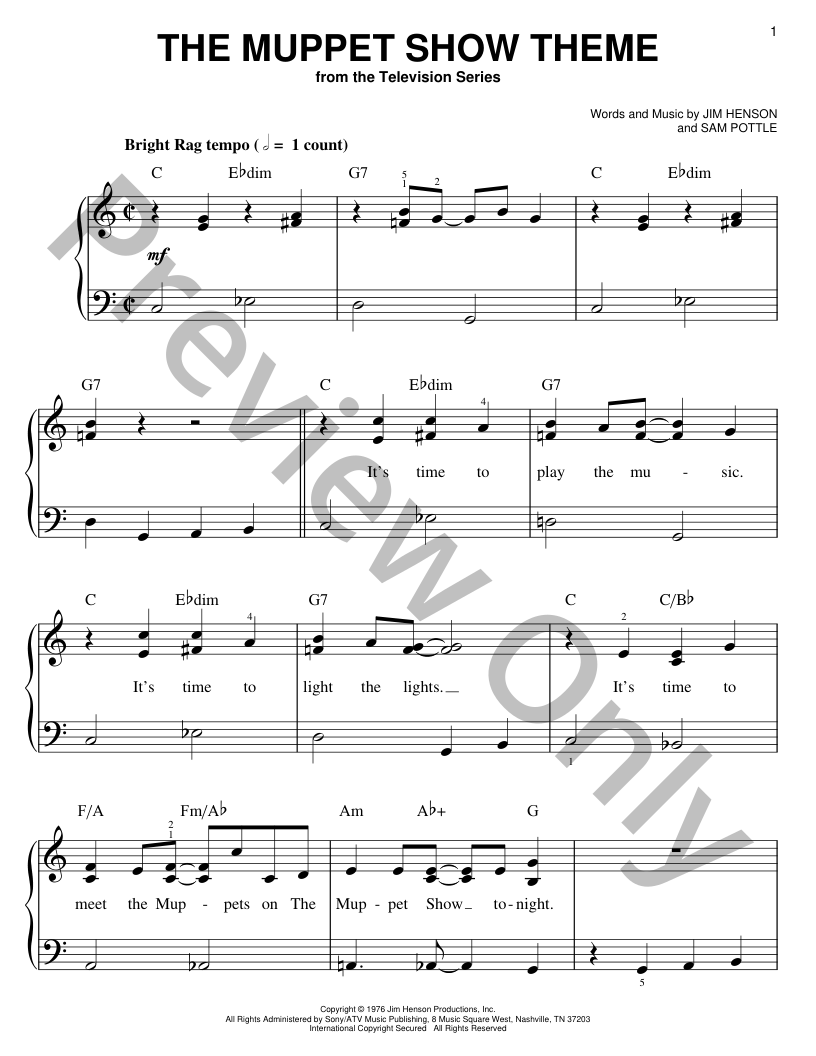 The Muppet Show Theme | J.W. Pepper