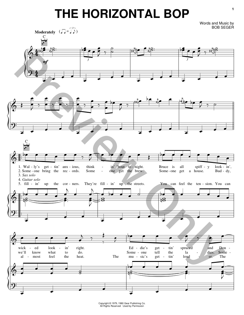 The Horizontal Bop | J.W. Pepper