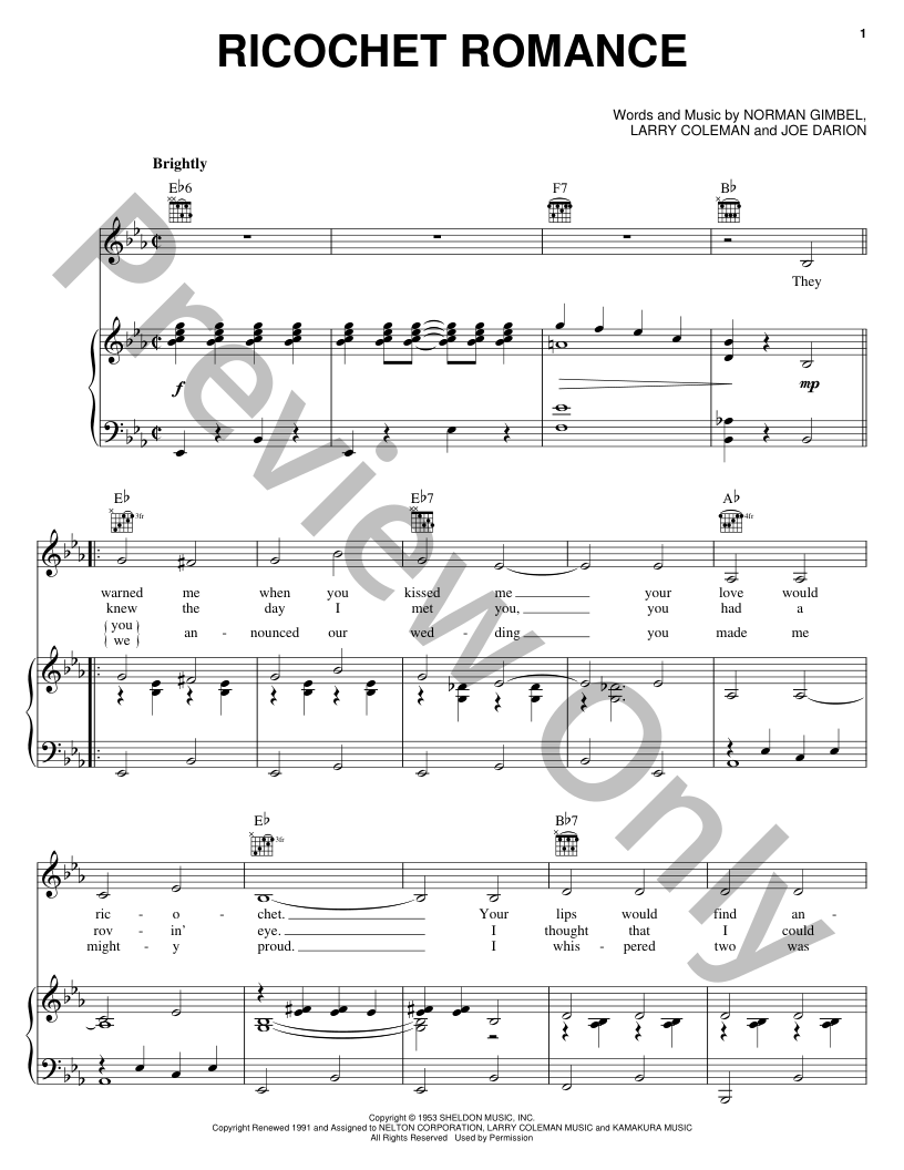 Ricochet Romance | J.W. Pepper