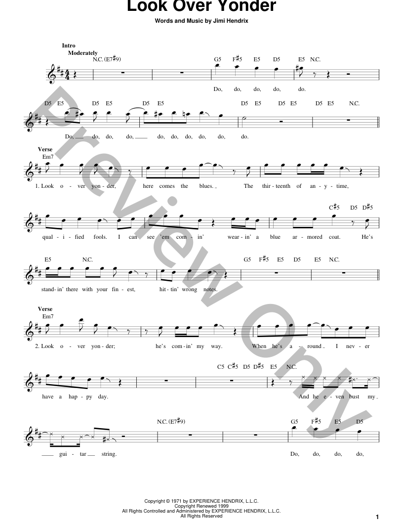 Look over Yonder | J.W. Pepper