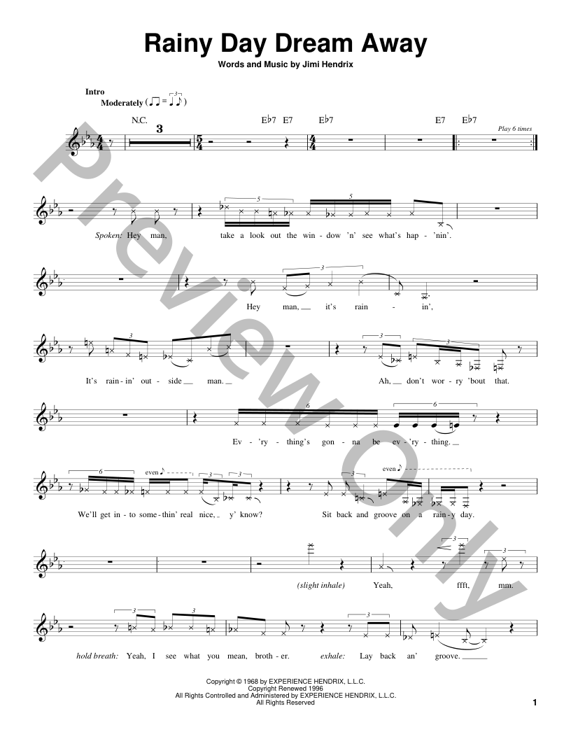 Rainy Day Dream Away | J.W. Pepper