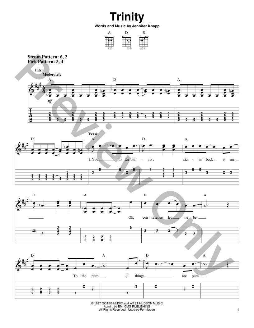 Trinity | J.W. Pepper