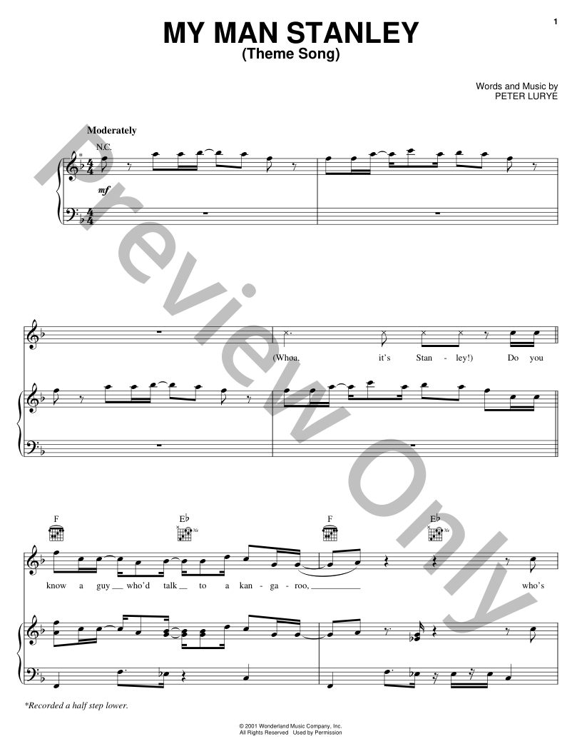 My Man Stanley (Theme Song) | J.W. Pepper