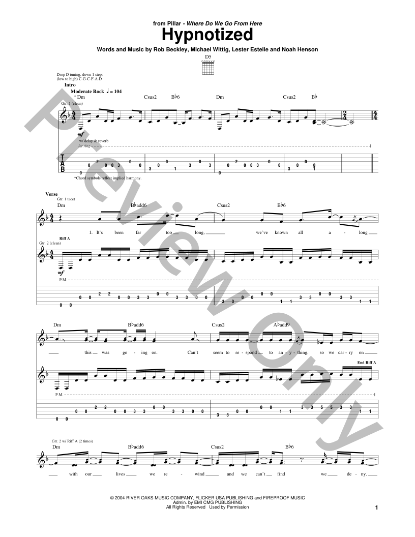 Hypnotized | J.W. Pepper