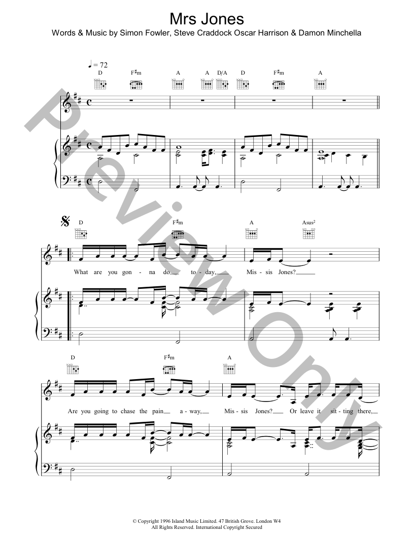 Mrs Jones | J.W. Pepper