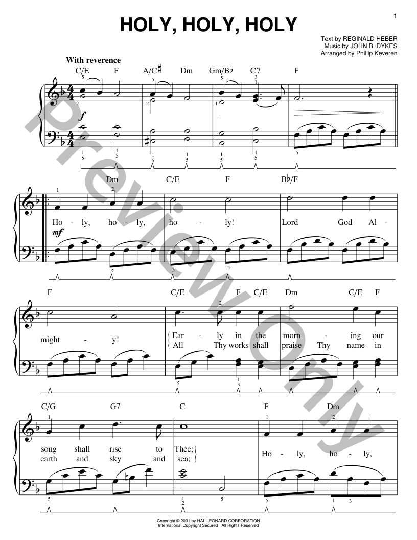 Holy, Holy, Holy | J.W. Pepper