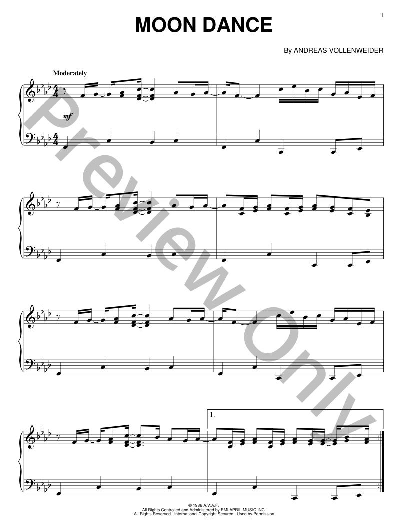 Moon Dance | J.W. Pepper