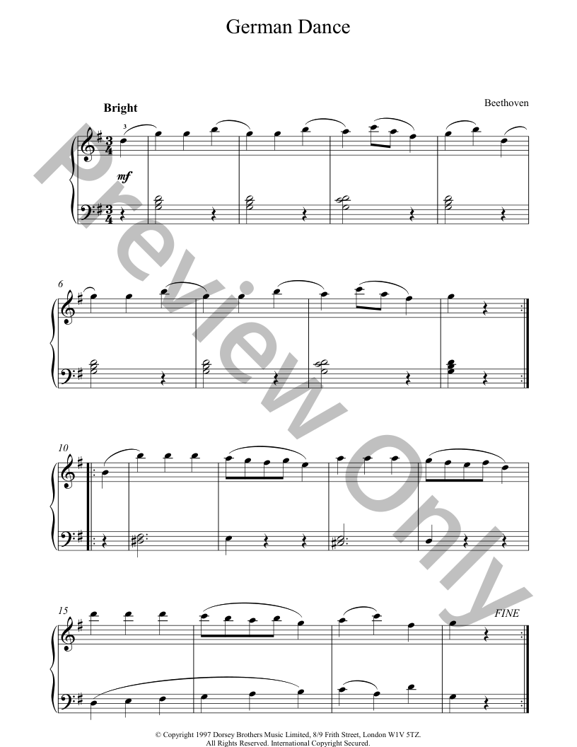 German Dance | J.W. Pepper