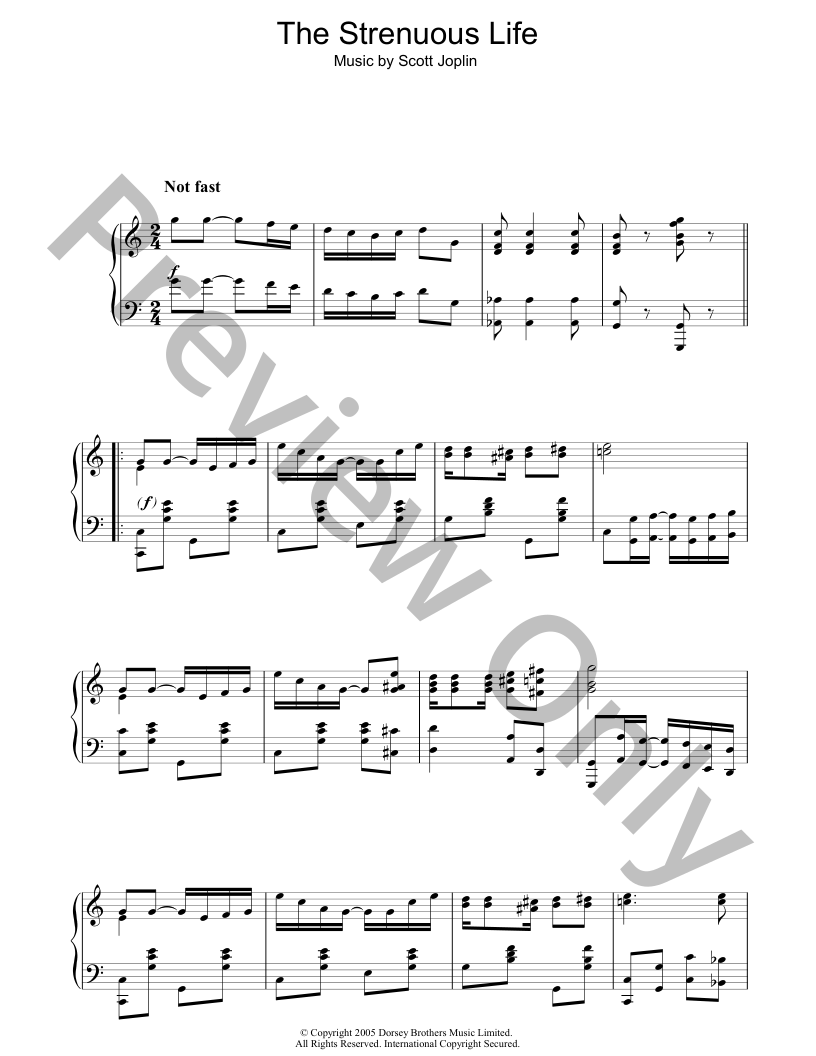 Strenuous Life | J.W. Pepper