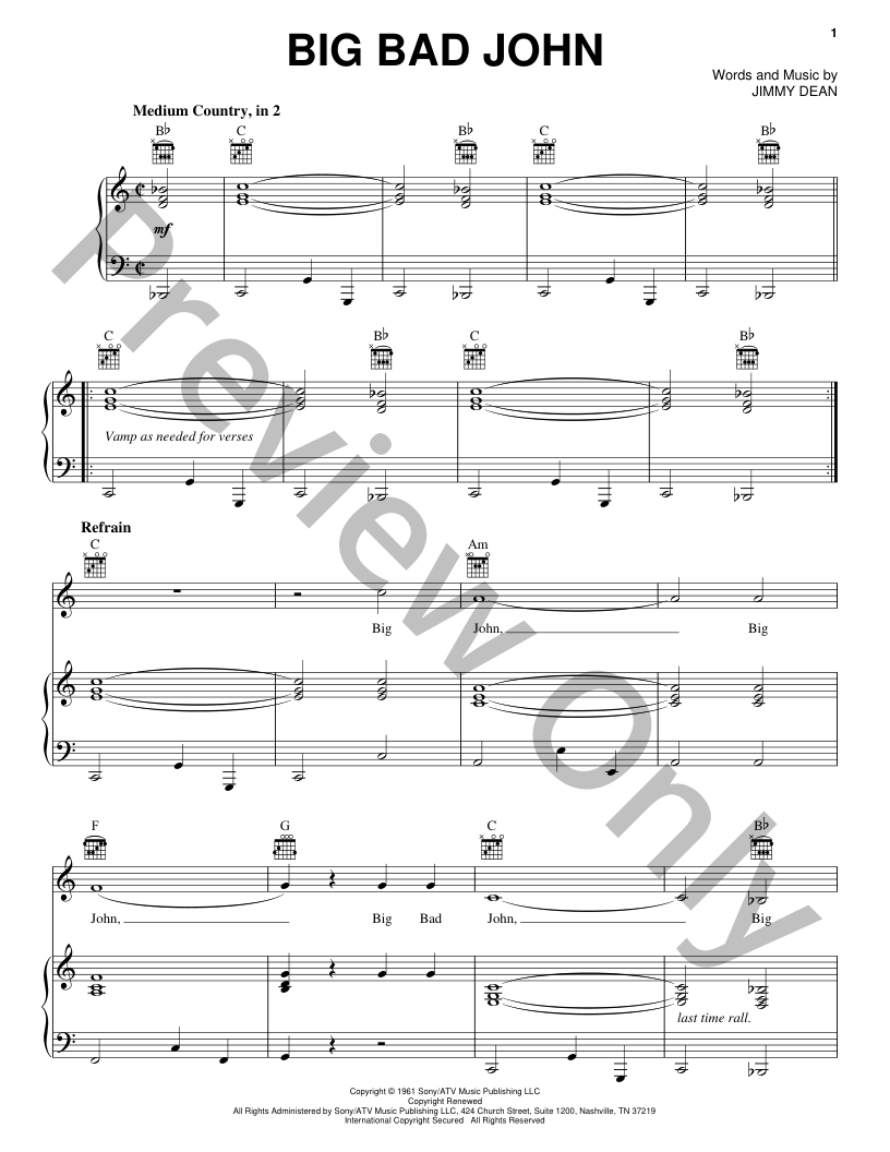 Big Bad John | J.W. Pepper