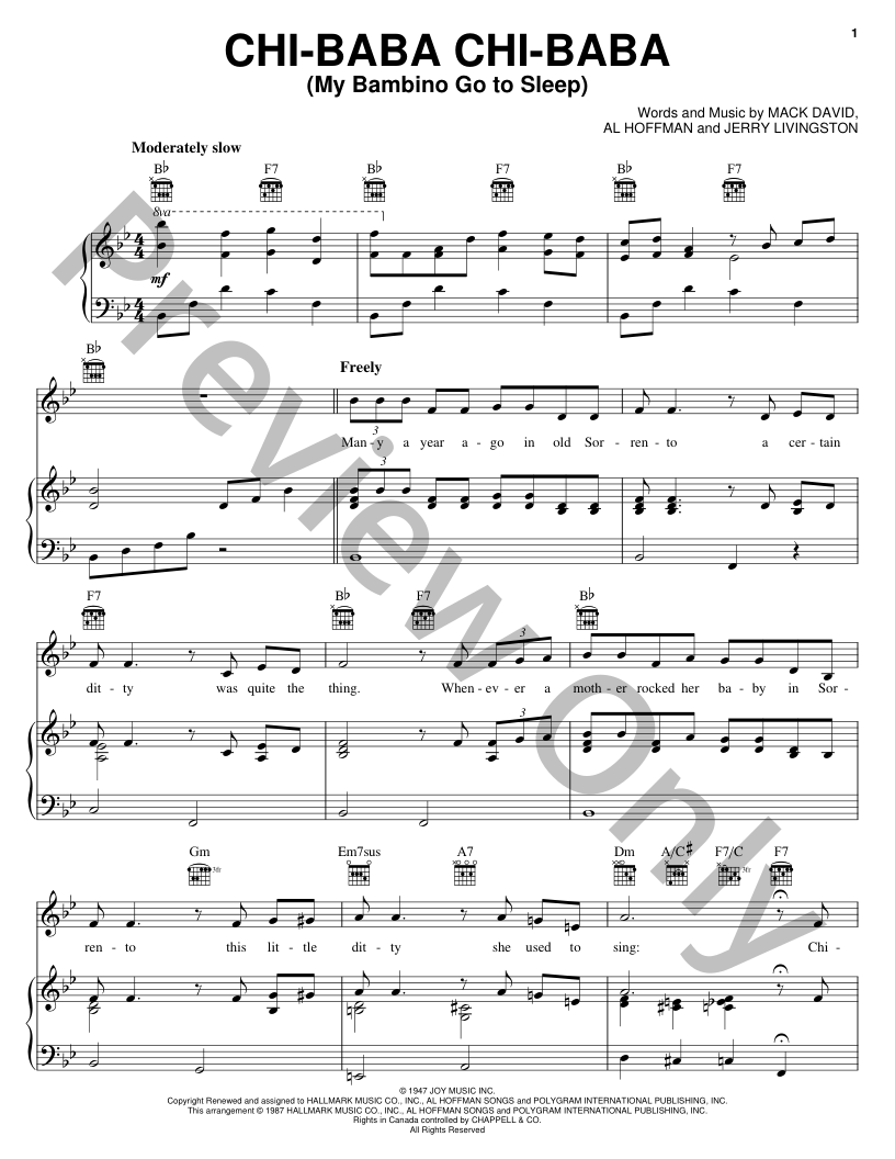 Chi-Baba Chi-Baba | J.W. Pepper