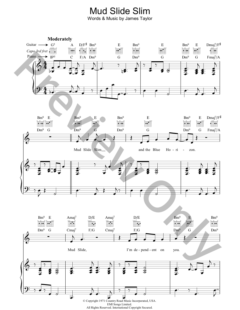 Mud Slide Slim | J.W. Pepper