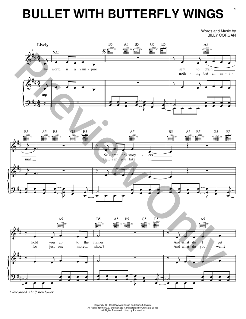 Bullet with Butterfly Wings | J.W. Pepper