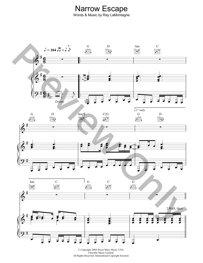 Narrow Escape | J.W. Pepper