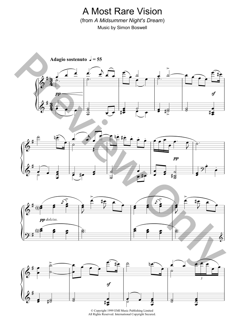 Most Rare Vision | J.W. Pepper