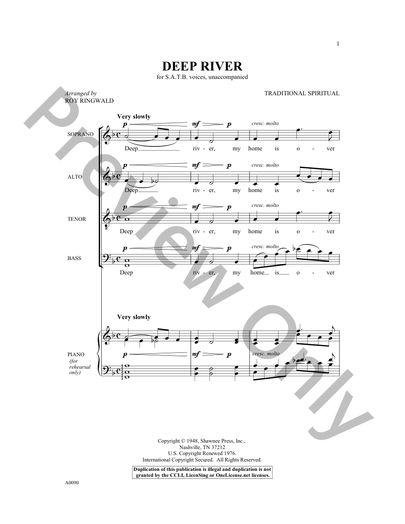 Deep River | J.W. Pepper