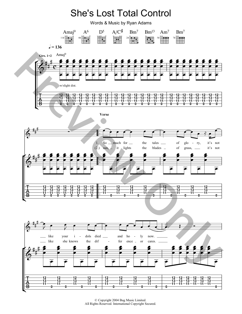 She's Lost Total Control | J.W. Pepper