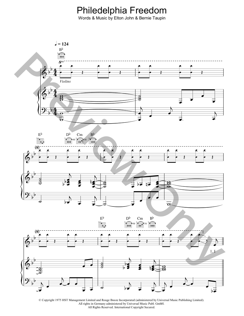 Philadelphia Freedom | J.W. Pepper