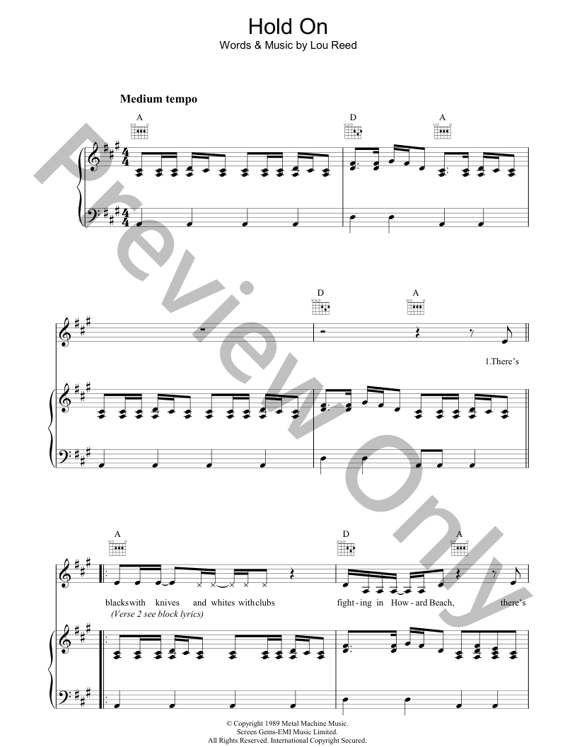 Hold on | J.W. Pepper