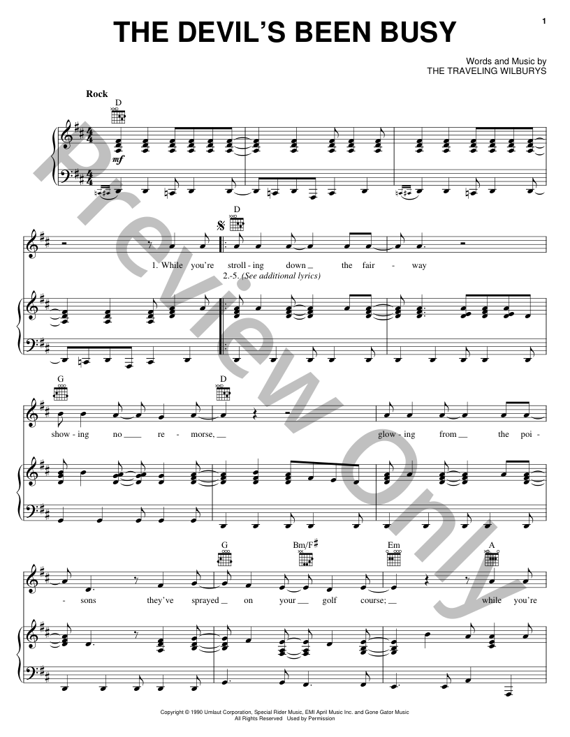 Devil's Been Busy | J.W. Pepper