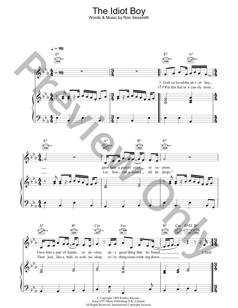 Idiot Boy | J.W. Pepper