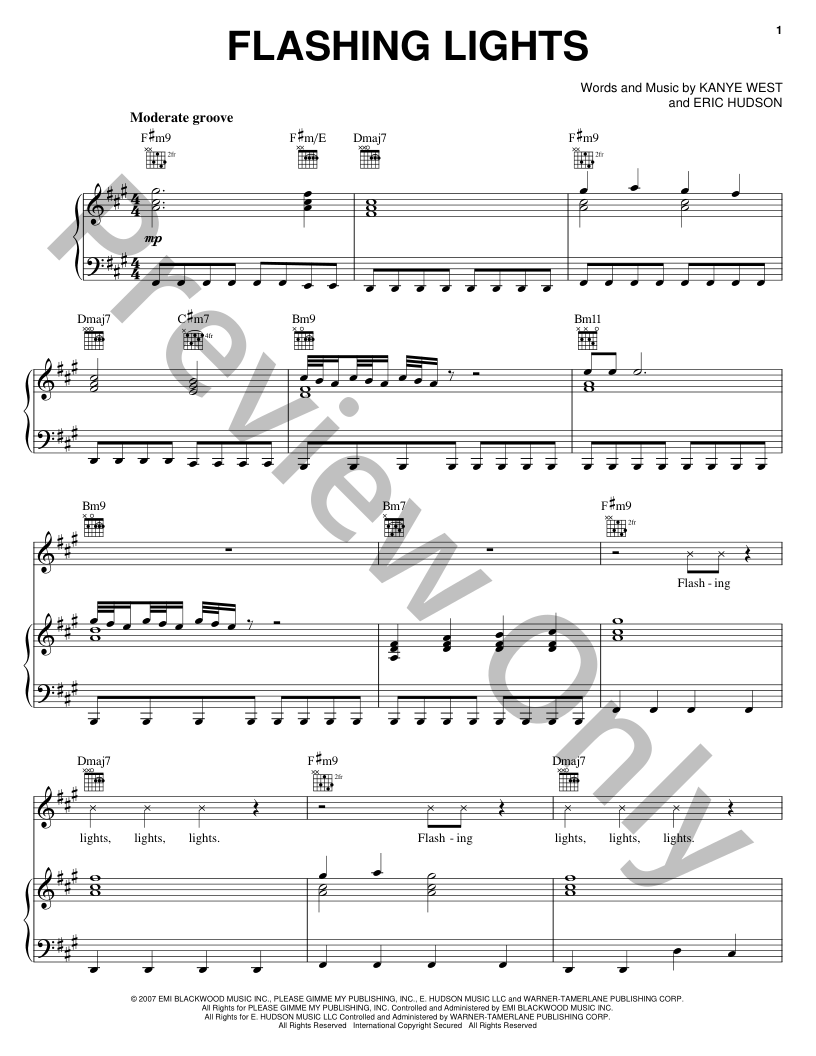 Flashing Lights | J.W. Pepper