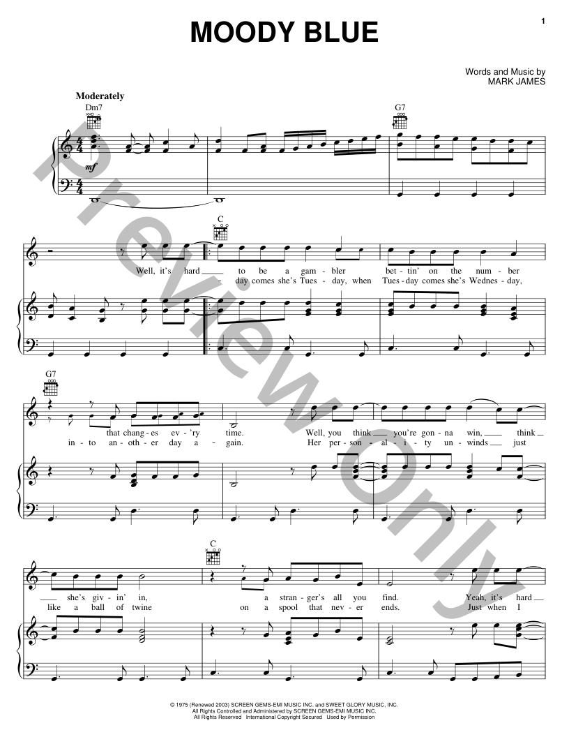 Moody Blue | J.W. Pepper