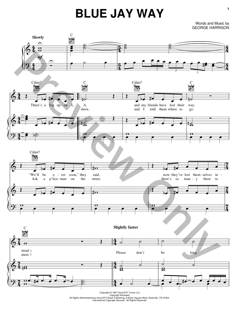 Blue Jay Way | J.W. Pepper