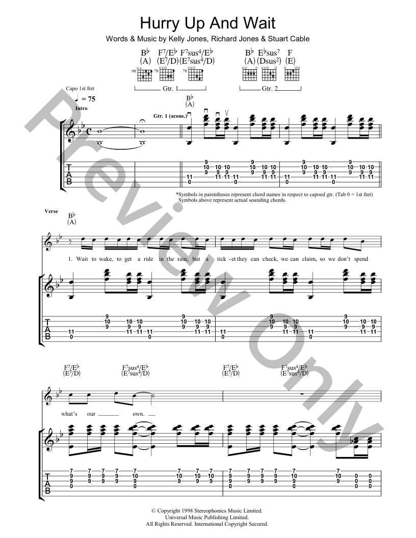 Hurry up and Wait | J.W. Pepper