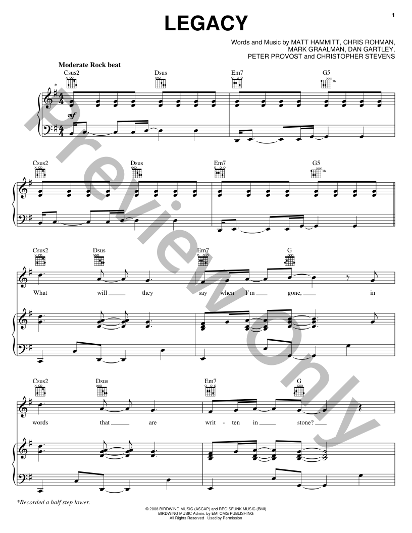 Legacy | J.W. Pepper