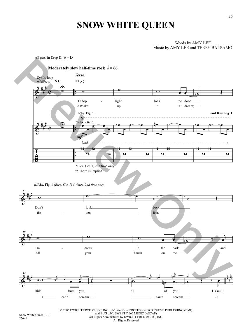 Snow White Queen | J.W. Pepper