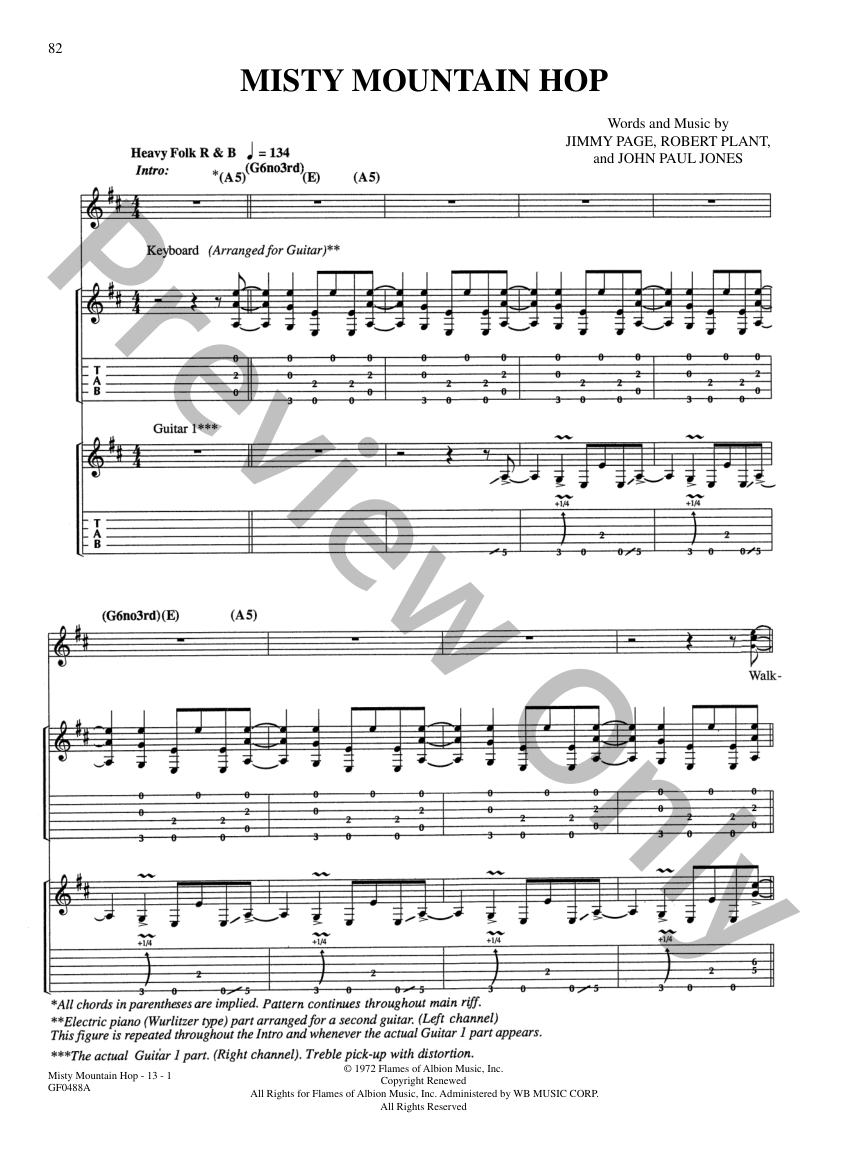 Misty Mountain Hop | J.W. Pepper