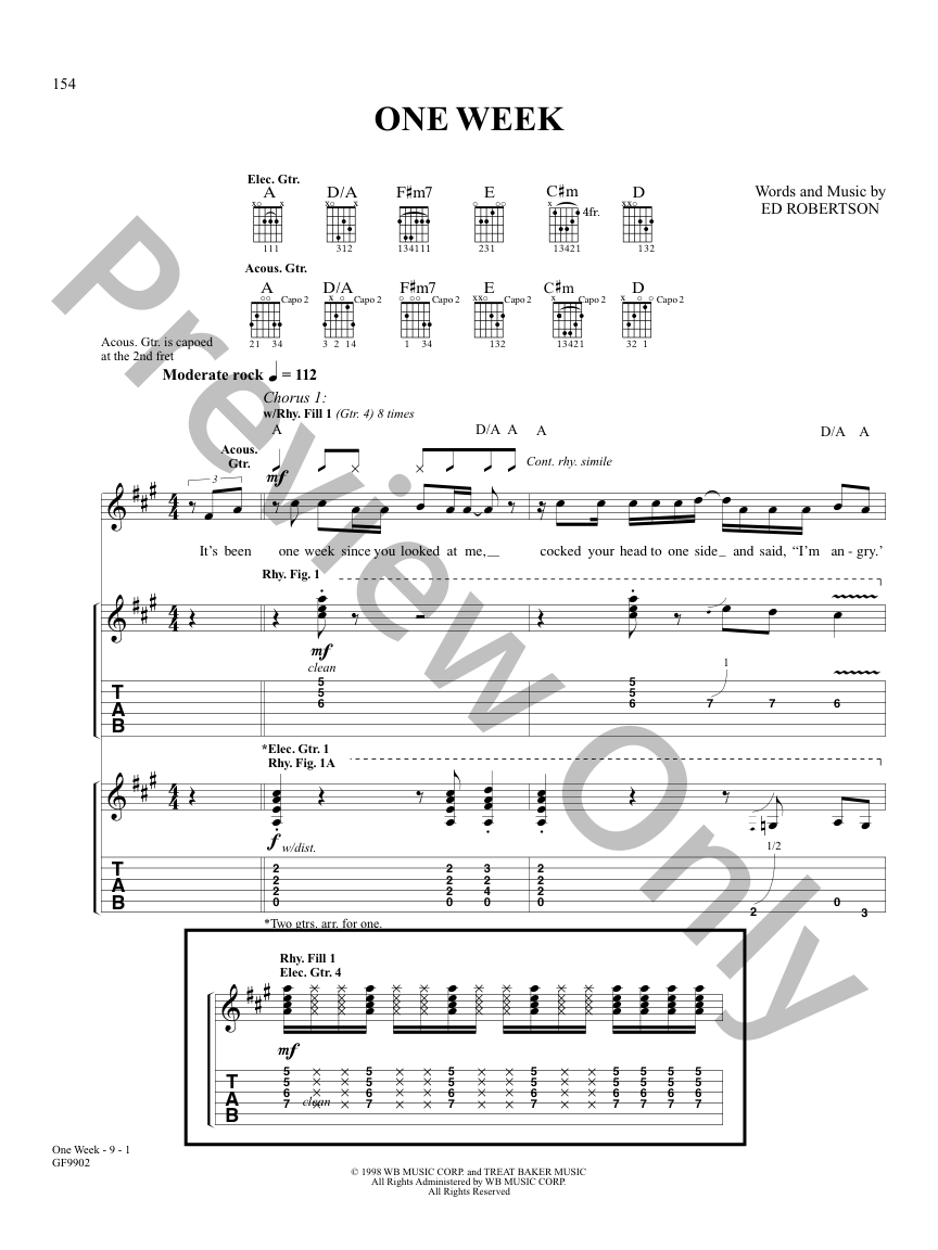 One Week | J.W. Pepper