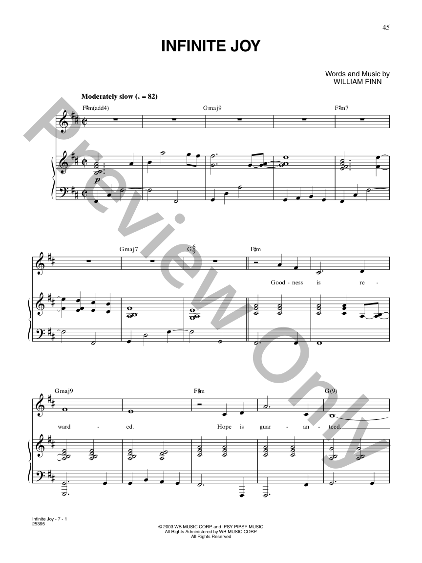 Infinite Joy | J.W. Pepper