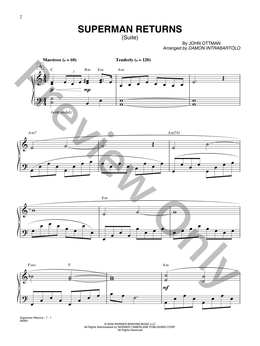 Superman Returns | J.W. Pepper